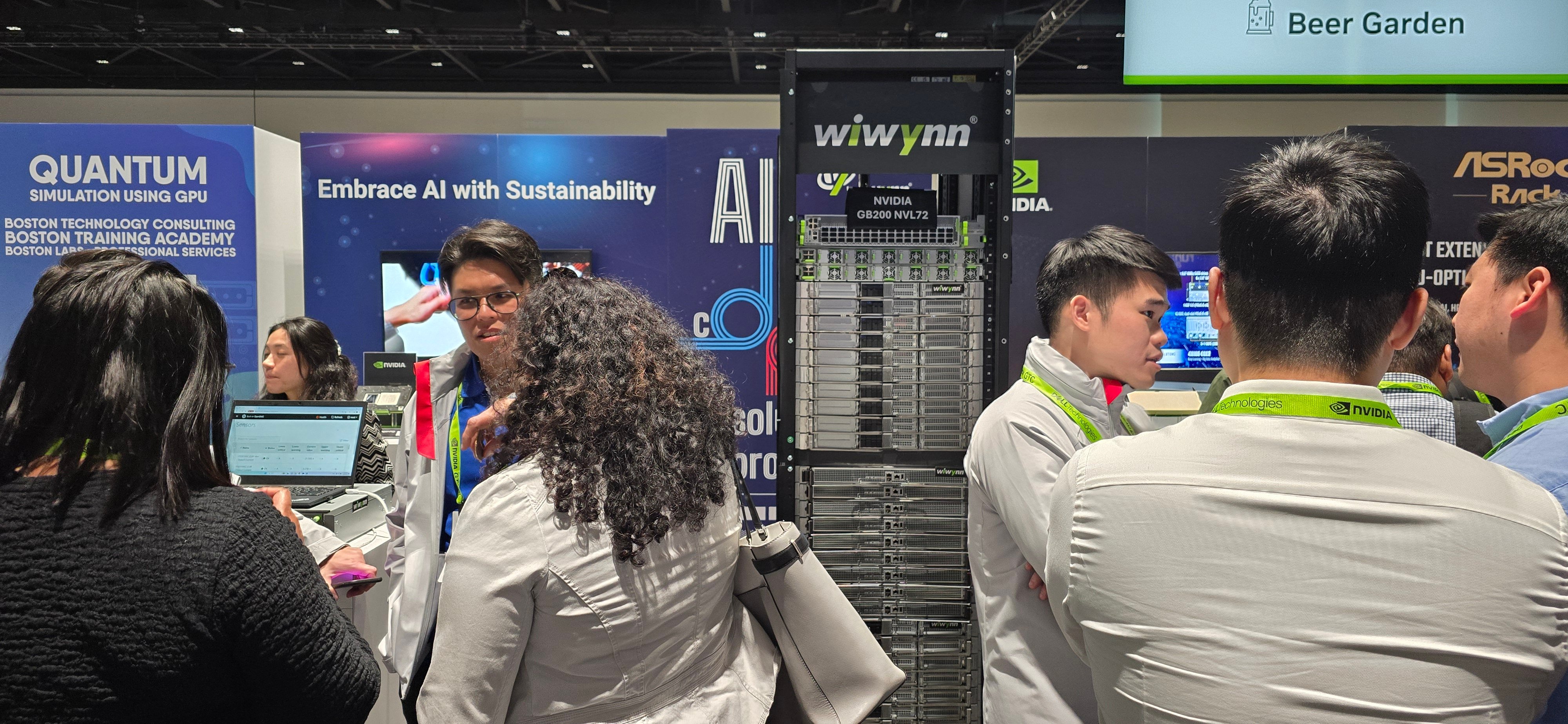 Wiwynn Showcases Innovations on NVIDIA GB200 NVL72 at GTC 2024