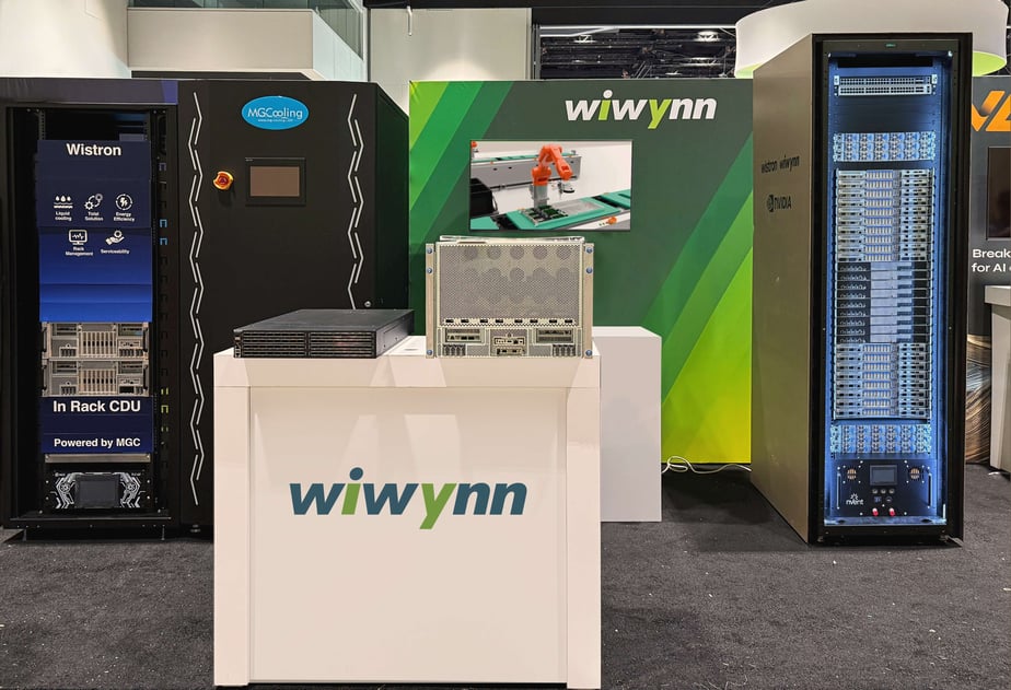 Wiwynn Showcases AI Servers Featuring NVIDIA GB300 NVL72 Platform and ...